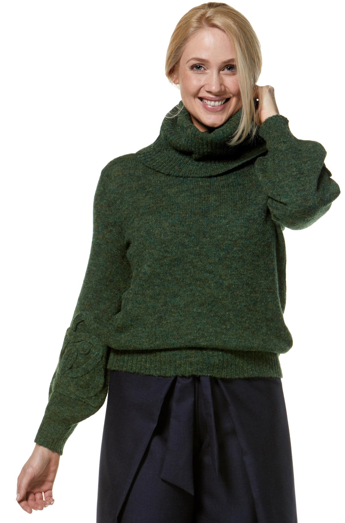 Wasabi Pullover Damen Alpaka